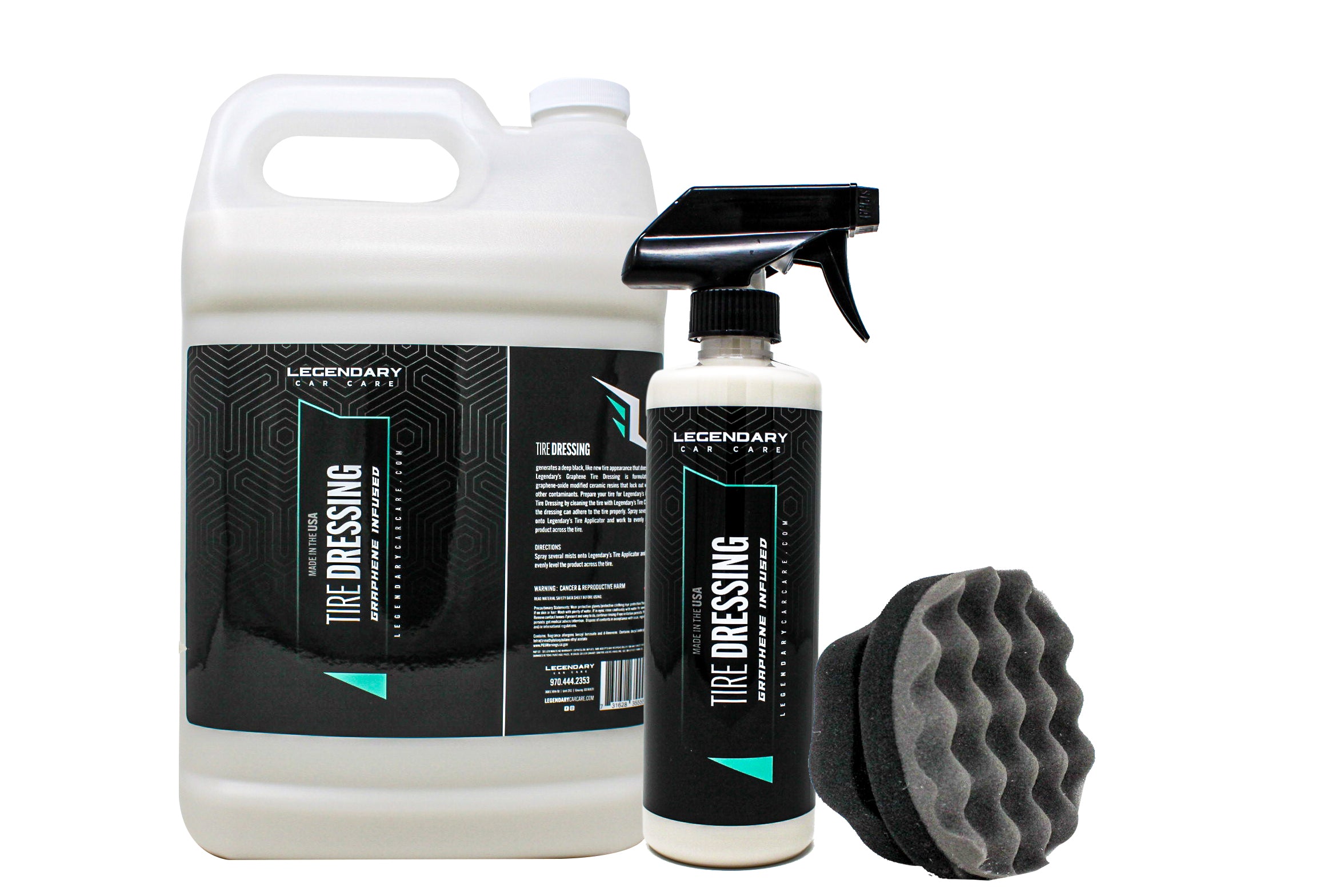 Graphene Tire Dressing Kit w/ Applicator – Legendary Car Care